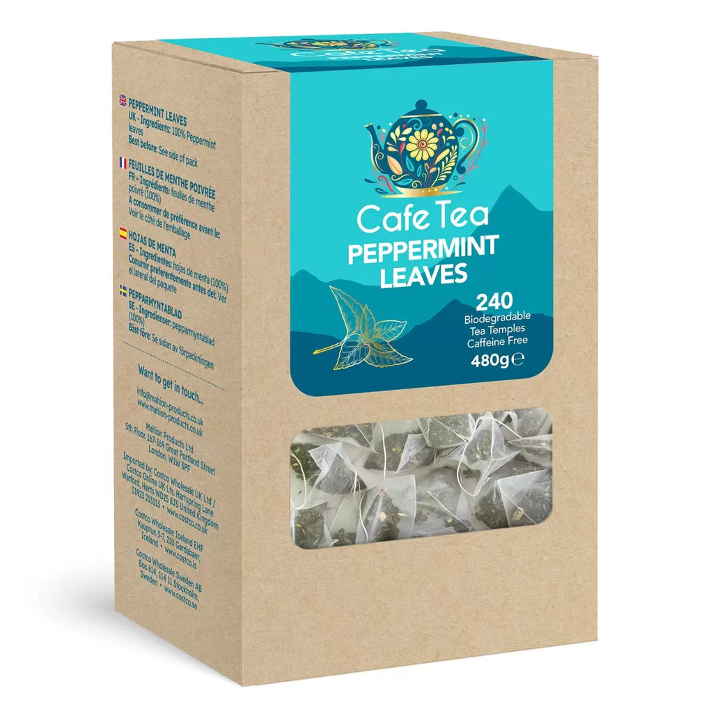 Cafe Tea 100% Peppermint Leaves Tea bags 240 Pack – Wholesale Turkish ...
