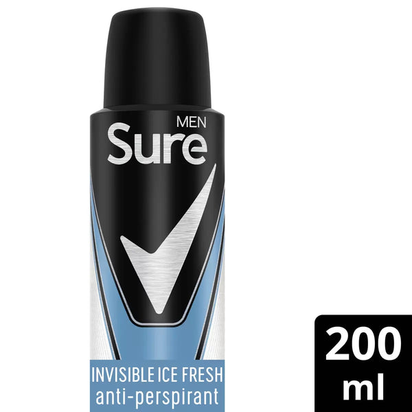 Sure Men Invisible Ice Fresh Anti-Perspirant 200ml X 6 – Wholesale ...