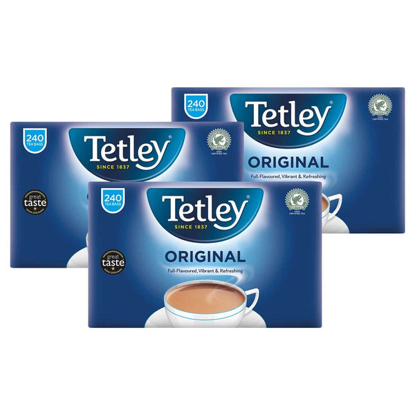 Tetley Original 240 Tea Bags X 3 | buy tetley original tea – Wholesale ...