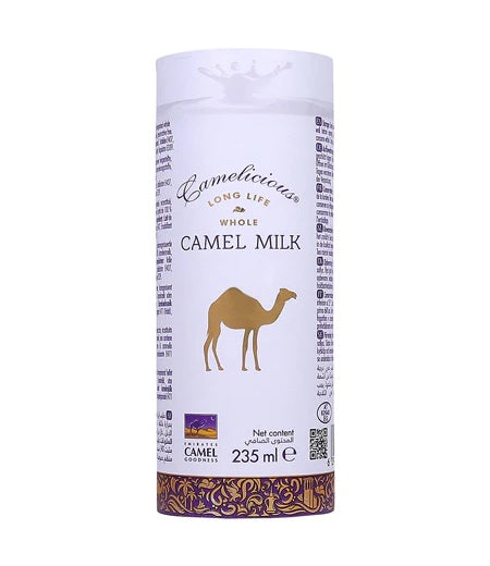 Whole Camel Milk Long Life Camelicious 235ml X 12 | buy camel milk ...