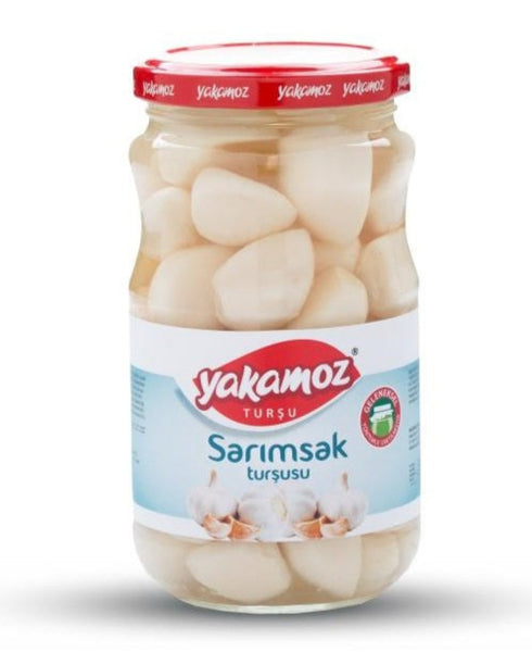 Turkish Pickled Garlic Yakamoz 360g | buy pickled garlic in vinegar ...
